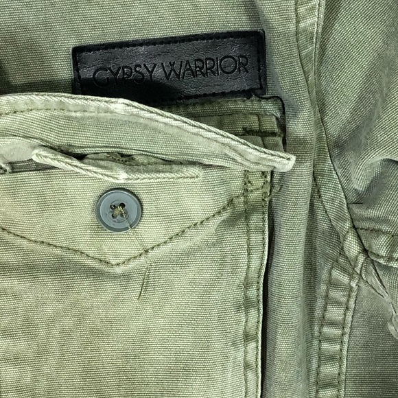 Gypsy Warrior | Jackets & Coats | Gypsy Warrior Olive Green Military ...